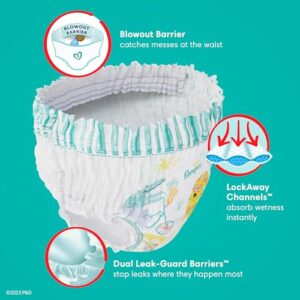 Pampers Cruisers 360 Diapers - Size 6, 48 Count, Pull-On Disposable Baby Diapers, Gap-Free Fit