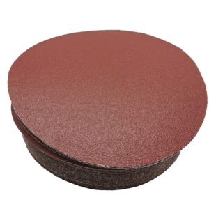 luxuful 40 pcs 7-inch 80 grit hook and loop sanding discs sandpaper for random orbit sander