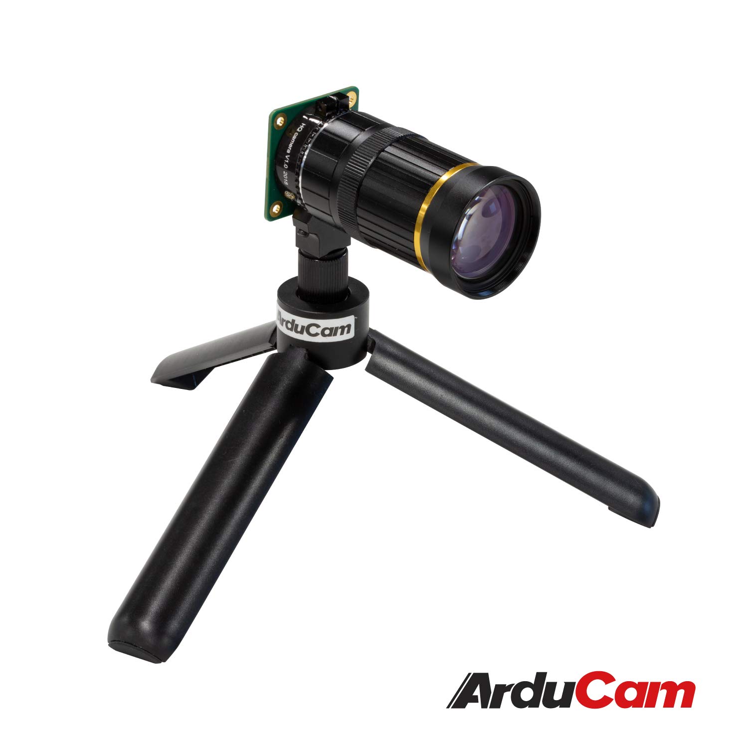 Arducam 8-50mm C-Mount Zoom Lens for IMX477 Raspberry Pi HQ Camera, with C-CS Adapter, Industrial Telescope Lens