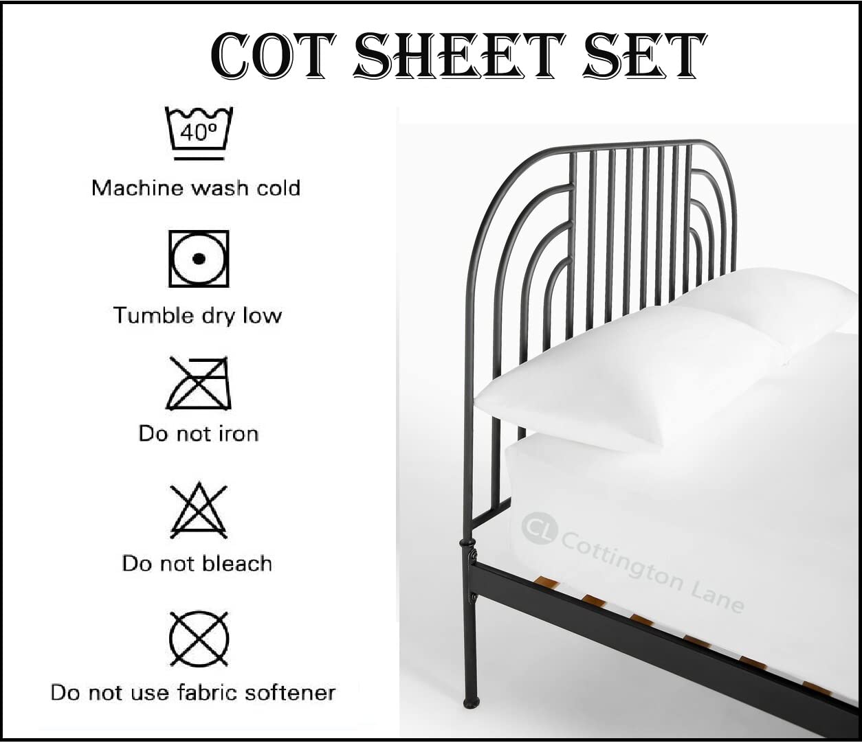 Cot Sheets 30x80 Set Cotton-Cot Sheets 30" x 80" Fitted Cot Sheet Perfect for Narrow Twin, Rv Bunk, Camping Cot, Guest Bed Replacement-Sheets for Cot Bunk Bed-Cot Size Mattress Sheets(White Solid)