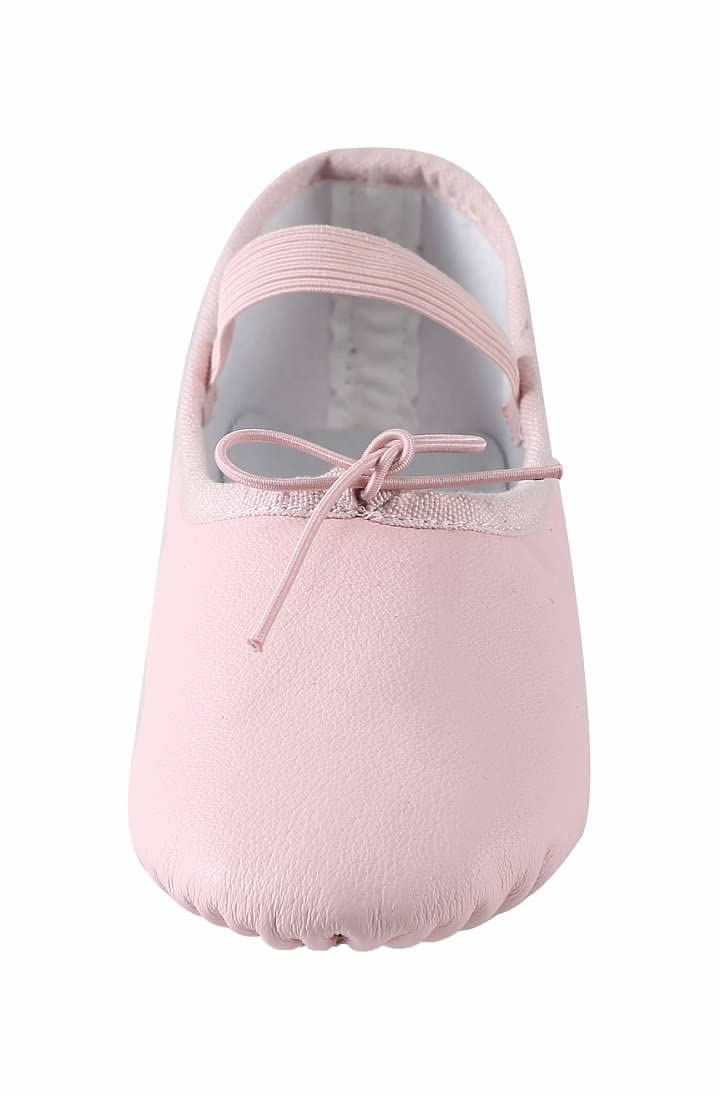 Linodes Genuine Leather Ballet Shoes/Ballet Slippers/Dance Shoes for Women and Girls-Pink-8M