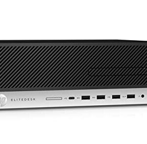 HP EliteDesk 800 G3 Small Form Factor PC, Intel Core Quad i5 6500 up to 3.6 GHz, 32GB DDR4, 2TB+512GB SSD, WiFi, VGA, DP, Win 10 Pro 64-Multi-Language Support English/Spanish/French(Renewed)