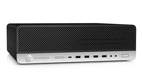 HP EliteDesk 800 G3 Small Form Factor PC, Intel Core Quad i5 6500 up to 3.6 GHz, 32GB DDR4, 2TB+512GB SSD, WiFi, VGA, DP, Win 10 Pro 64-Multi-Language Support English/Spanish/French(Renewed)