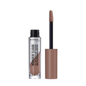 rimmel london wonder'cloud eyeshadow, buildable, long-wearing, built-in primer, 003, truffle haze, 0.06oz