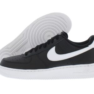 NIKE Men's Low-Top Sneakers Basketball Shoe, Black White, 9