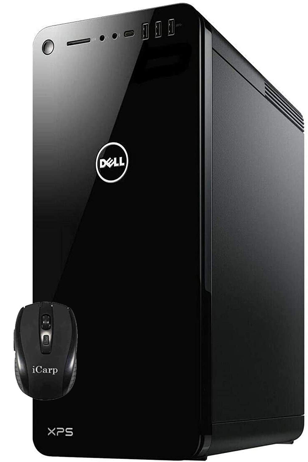 2020 Flagship Dell XPS 8930 Desktop Computer 9th Gen Intel Hexa-Core i5-9400 (Beats i7-7700HQ) 64GB RAM 1TB PCIe SSD 1TB HDD USB-C MaxxAudio WiFi HDMI Win 10 (Renewed)