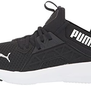 PUMA Women's SOFTRIDE ENZO NXT Sneaker, Puma Black-Metallic Silver, 8.5