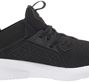 PUMA Women's SOFTRIDE ENZO NXT Sneaker, Puma Black-Metallic Silver, 8.5