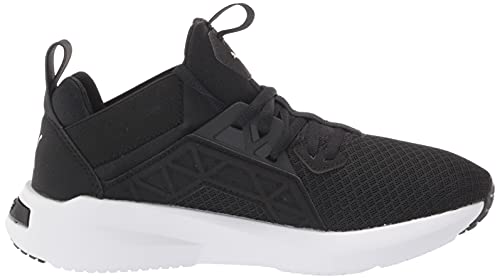 PUMA Women's SOFTRIDE ENZO NXT Sneaker, Puma Black-Metallic Silver, 8.5