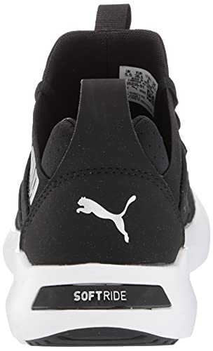 PUMA Women's SOFTRIDE ENZO NXT Sneaker, Puma Black-Metallic Silver, 8.5