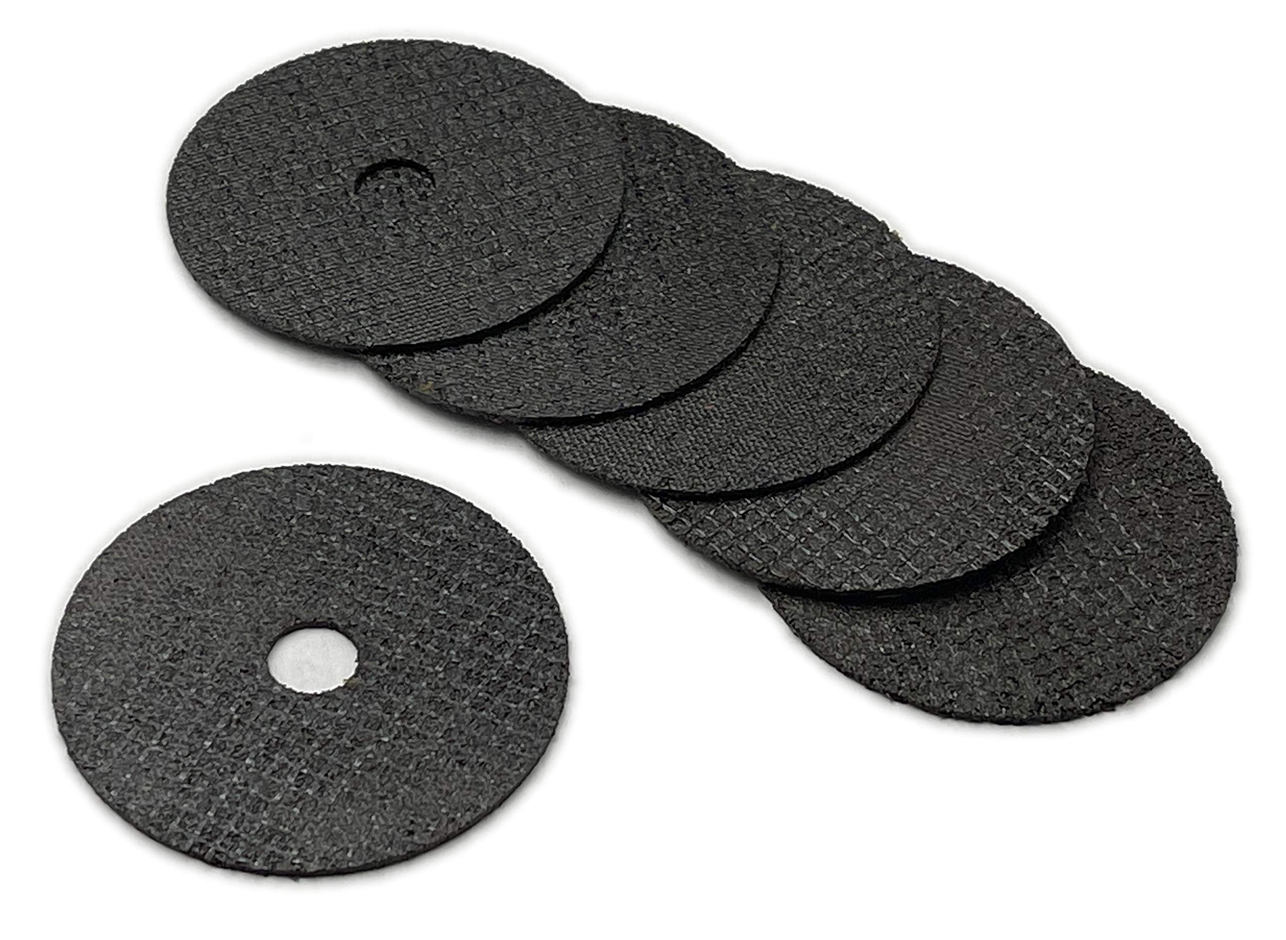 JOUNJIP 2" Inch Cut Off Wheel Metal Cutting Discs -fits Most Mini Miter Cut Off Saw, Chop Saw, and Benchtop Saws with 3/8" Arbor -2" x 1/16" x 3/8" (6-Pack)