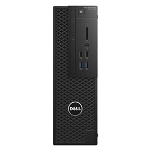 dell precision 3420 sff workstation - intel core i7-6700 3.4ghz 4 core processor, 64gb ddr4 memory, 1tb hdd, nvidia quadro k1200 graphics card, windows 10 pro. (renewed)