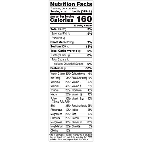 BOOST Glucose Control Max 30g Protein Nutritional Drink, Rich Chocolate, 11 Fl Oz (Pack of 12)