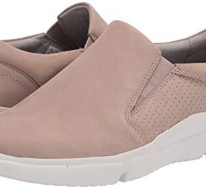 Rockport Women's R-Evolution Perf Gore Slip On Walking Shoe, Dove Washable, 5