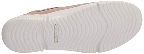 Rockport Women's R-Evolution Perf Gore Slip On Walking Shoe, Dove Washable, 5