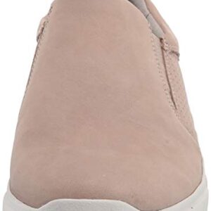 Rockport Women's R-Evolution Perf Gore Slip On Walking Shoe, Dove Washable, 5