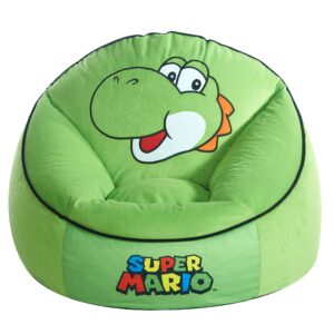 Idea Nuova, Inc. Nintendo Super Mario Yoshi Micromink Bean Bag Chair