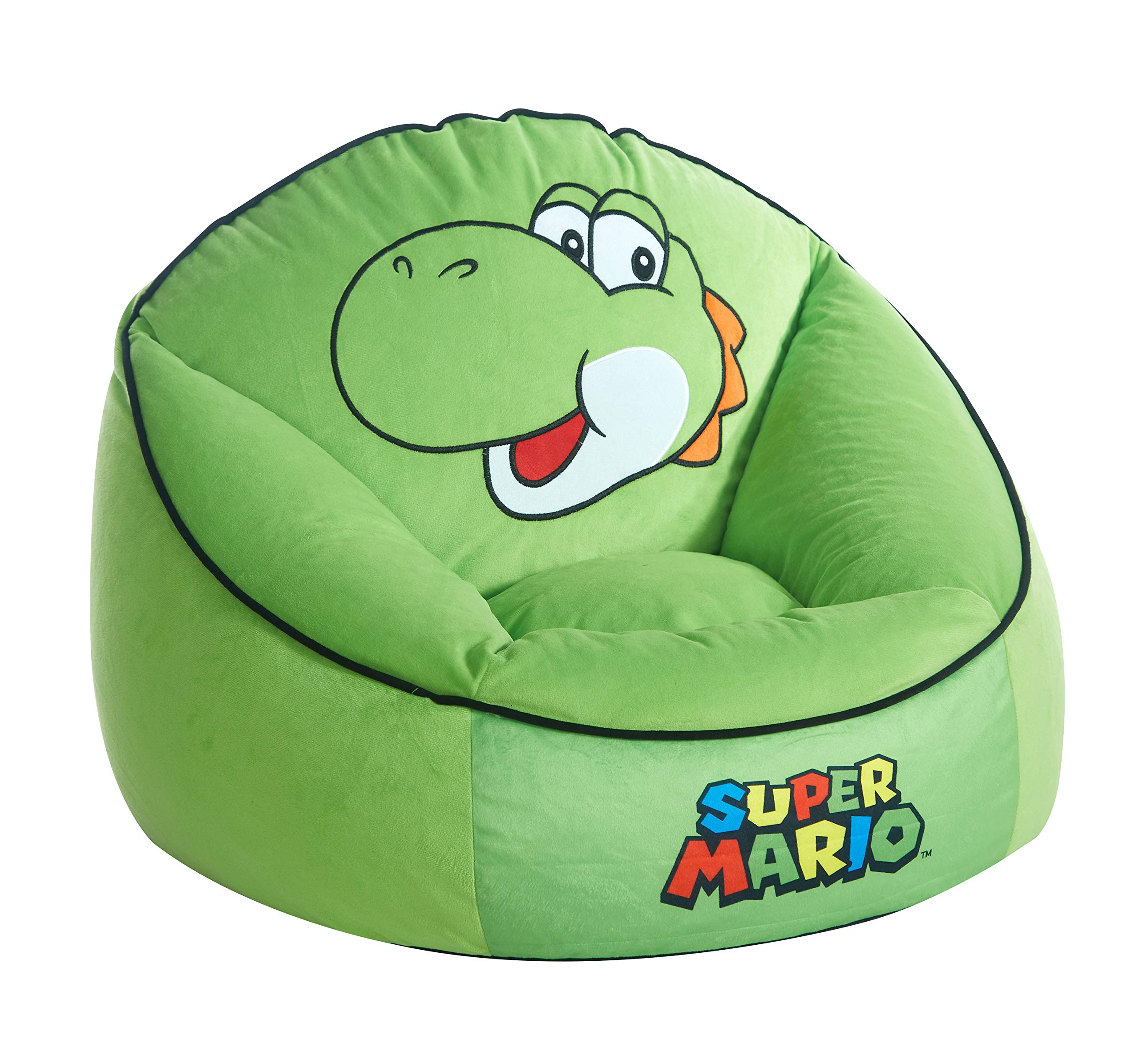 Idea Nuova, Inc. Nintendo Super Mario Yoshi Micromink Bean Bag Chair