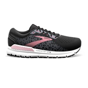 Brooks Women's Addiction GTS 15 Supportive Running Shoe - Black/Ebony/Mauvewood - 7 Medium