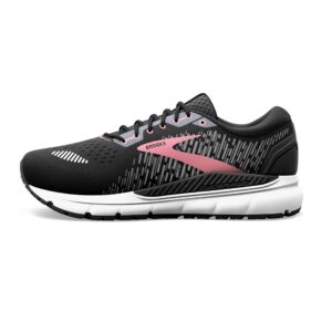 Brooks Women's Addiction GTS 15 Supportive Running Shoe - Black/Ebony/Mauvewood - 10.5 Wide