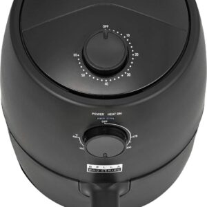 Bella Pro Series - 2-qt. Analog Air Fryer - Black Matte