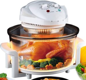 electric air fryer turbo convection oven roaster steamer,halogen oven countertop great for french fries & chips