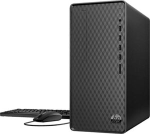 newest hp amd ryzen 7 8gb memory 256gb ssd desktop black windows 10 home m01-f1024