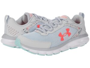 under armour assert 9 halo gray/white 8 b (m)