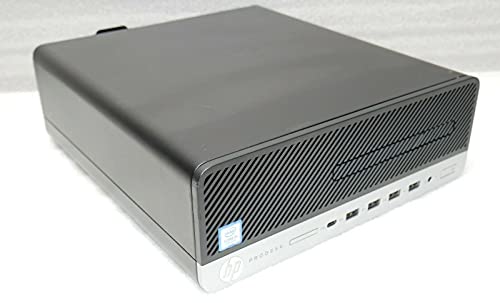 HP ProDesk 600 G3 PC Desktop Computer, Intel i5-6500 3.4GHz, 8GB RAM, 240GB SSD, Windows 10 Pro, Wireless Keyboard & Mouse (Renewed)