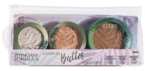 physicians formula 3steps to butter perfection butter bronzer highlighter and blush, multi, 0.81 ounce