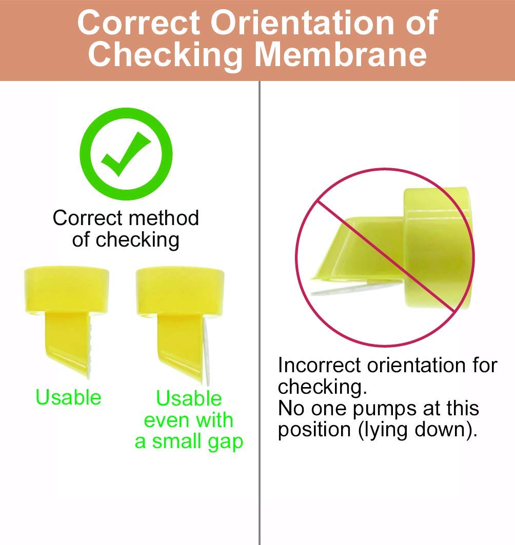 Maymom Tubing Valve and Membrane Compatible with Medela Breast Pump Medela Pump in Style Advanced Replace Medela Tubing Medela Valve and Membrane Medela Replacement Parts Not Original Medela Pump Part