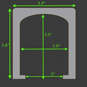 Tunnel for HO Scale Train (15" Straight)