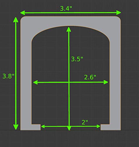 Tunnel for HO Scale Train (15" Straight)