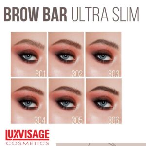 Luxvisage Automatic Eyebrow Pencil Brow Bar Ultra Slim 306, Espresso