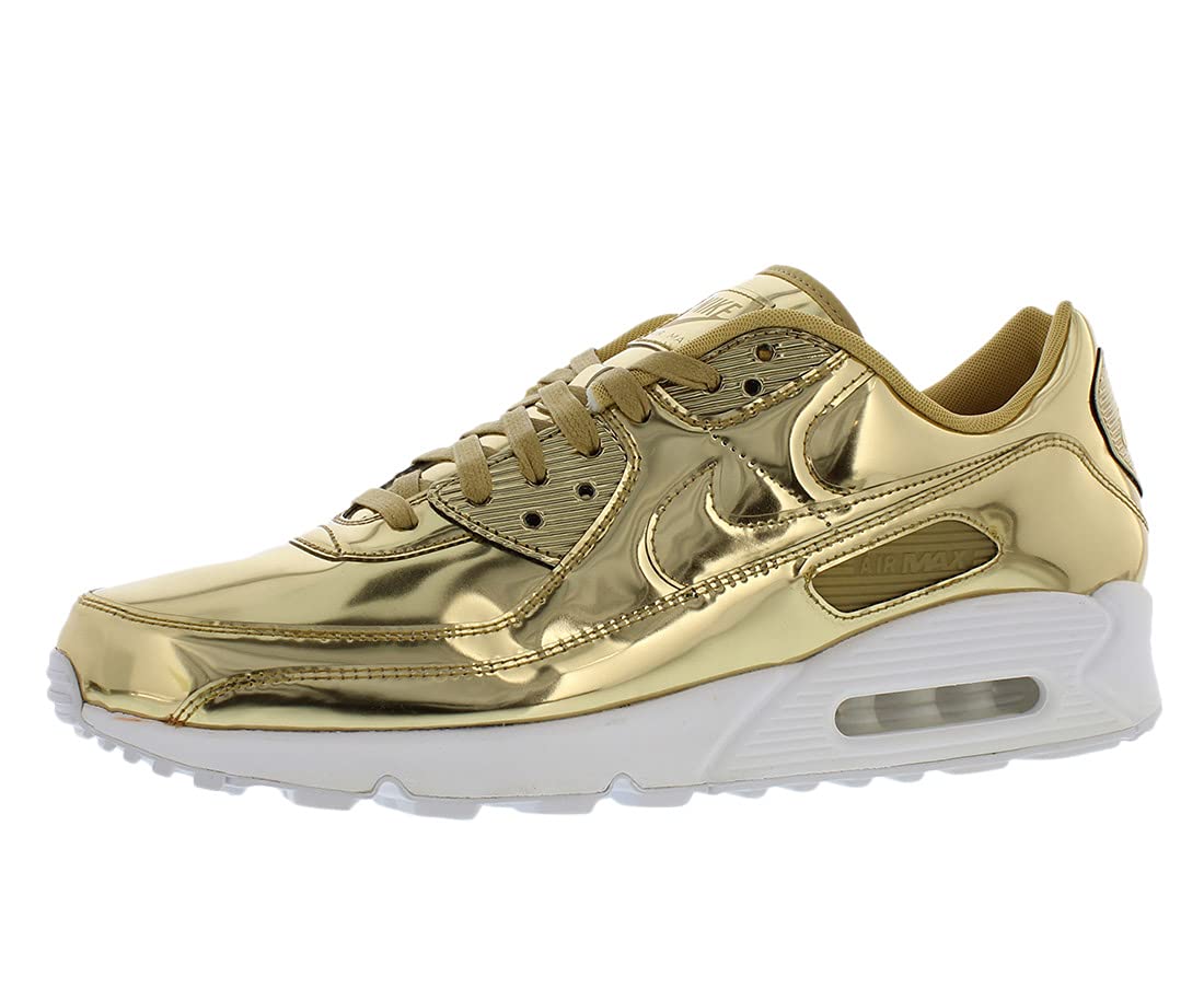 Nike Womens Air Max 90 WMNS CQ6639 700 Metallic Pack - Gold - Size 8W