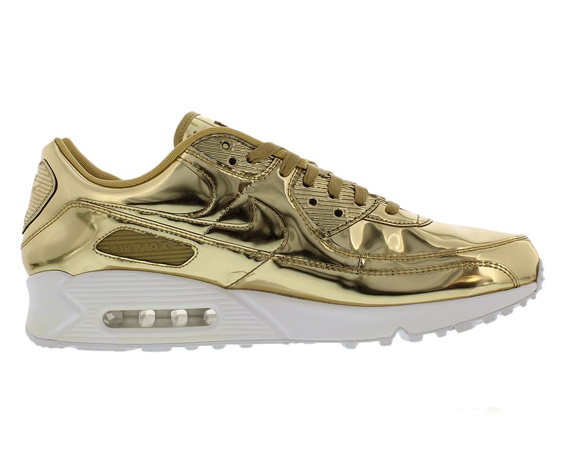 Nike Womens Air Max 90 WMNS CQ6639 700 Metallic Pack - Gold - Size 8W