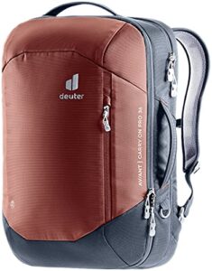 deuter aviant carry on pro 36 - redwood/ink