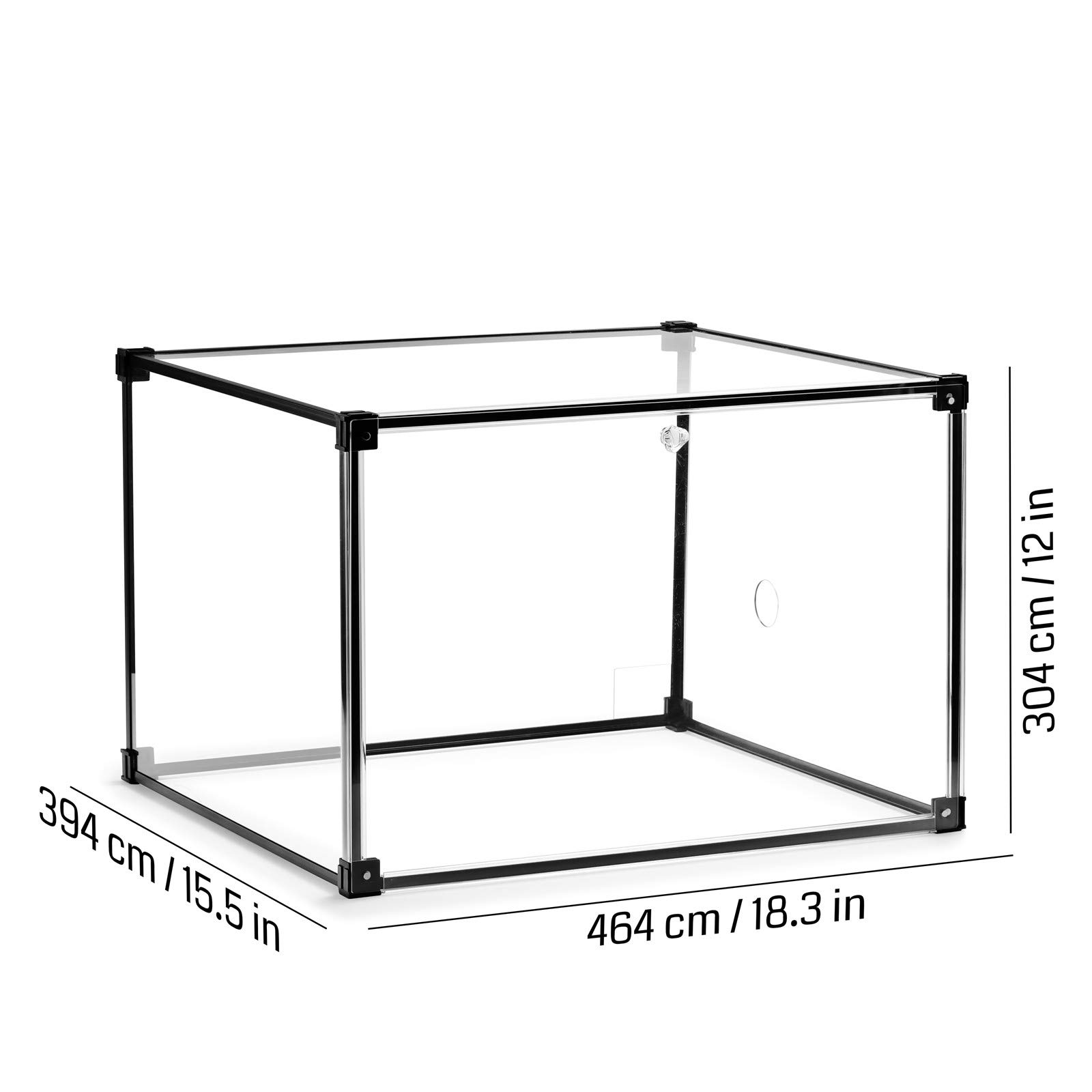 Genmitsu KABA Lite Enclosure PETG Box Kit for 3018 CNC Router, Enhanced Protection, Dustproof, Noise Reduction, Compatible with All 3018 CNC, 3018-PRO/3018/3018-MX3/3018-PROVer, 450 x 390 x 300 mm