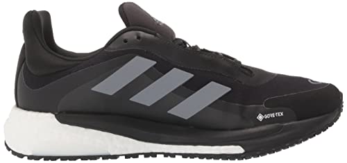 adidas Women's Solar Glide 4 GTX Running Shoe, Black/Grey/White, 8