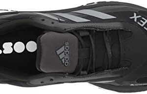 adidas Women's Solar Glide 4 GTX Running Shoe, Black/Grey/White, 8