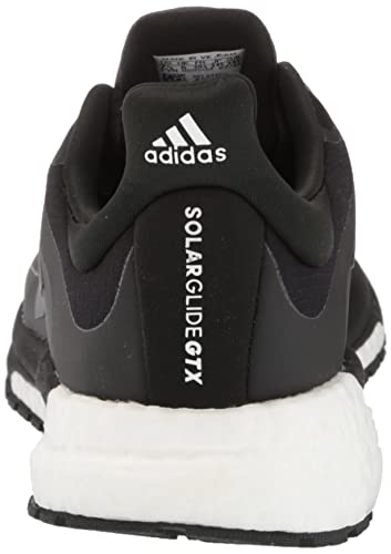 adidas Women's Solar Glide 4 GTX Running Shoe, Black/Grey/White, 8