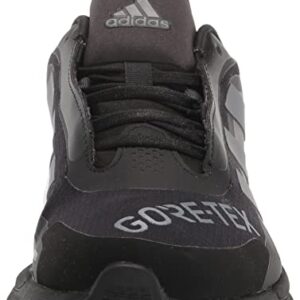 adidas Women's Solar Glide 4 GTX Running Shoe, Black/Grey/White, 8