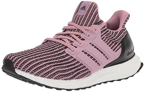 adidas Women's Ultraboost 4.0 DNA Running Shoe, Shift Pink/Shift Pink/Black, 8