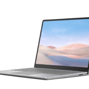 Microsoft Surface Laptop Go 12.4" Touchscreen, Intel Core i5-1035G1, 8GB RAM, 256GB SSD, Integrated Intel UHD Graphics, Windows 10 Home in S Mode, Platinum, 21D-00001 (Renewed)