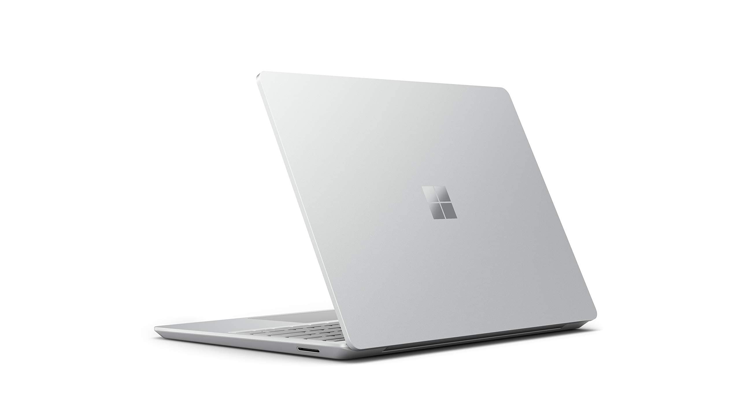 Microsoft Surface Laptop Go 12.4" Touchscreen, Intel Core i5-1035G1, 8GB RAM, 256GB SSD, Integrated Intel UHD Graphics, Windows 10 Home in S Mode, Platinum, 21D-00001 (Renewed)