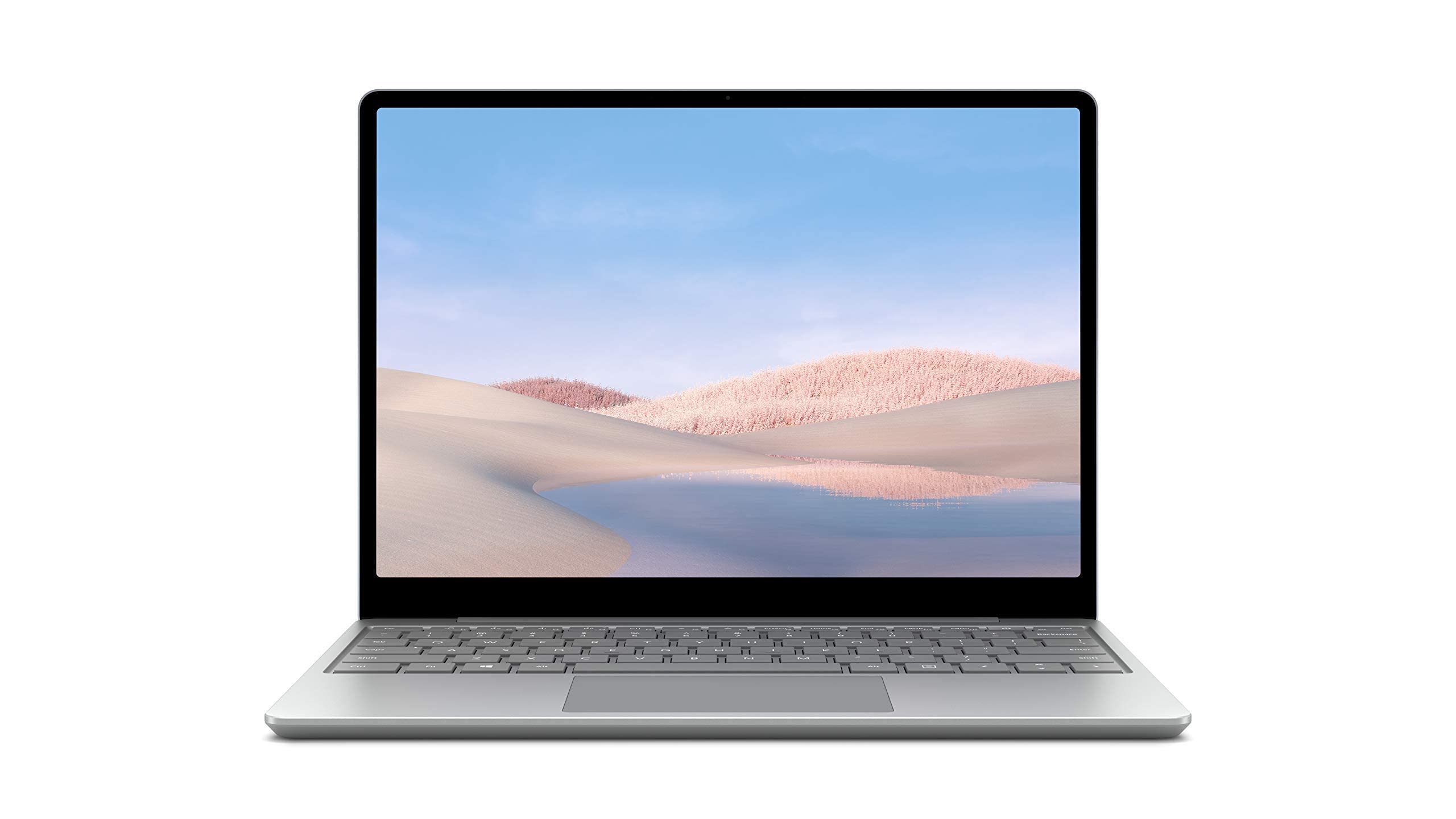 Microsoft Surface Laptop Go 12.4" Touchscreen, Intel Core i5-1035G1, 8GB RAM, 256GB SSD, Integrated Intel UHD Graphics, Windows 10 Home in S Mode, Platinum, 21D-00001 (Renewed)