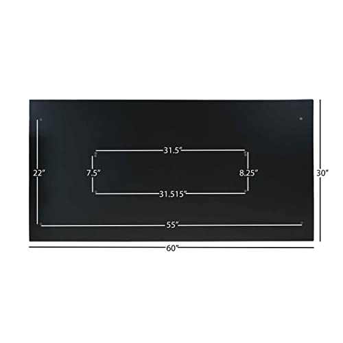 Titan Fitness Universal Desk Top - 30" x 60" Black