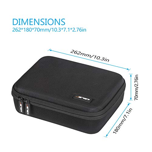 JSVER Carrying Case for DJI Mini 2 Hard Shell Storage Case for Mavic Mini 2/ Mini 2 SE Drone Remote Comtroller and Other Accessories, with Propeller Protectors and Control Stick Cover