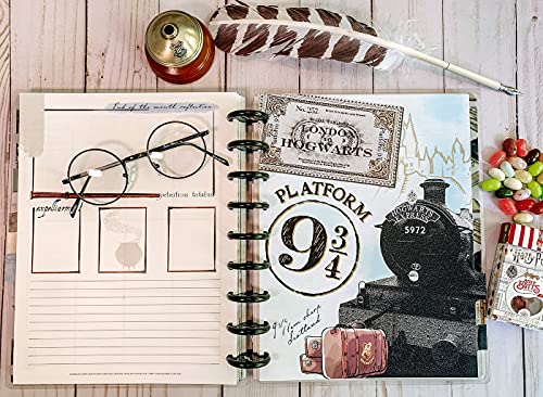 Conquest Journals Harry Potter Undated Disc Planner (Hogwarts Undated Disc Planner)