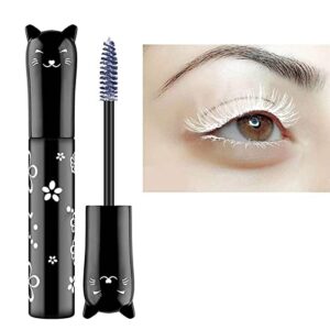 lgszgdcn white lashes volume mascara extensions makeup lash waterproof fast dry eyelashes curling lengthening primer eye lashes party stage use